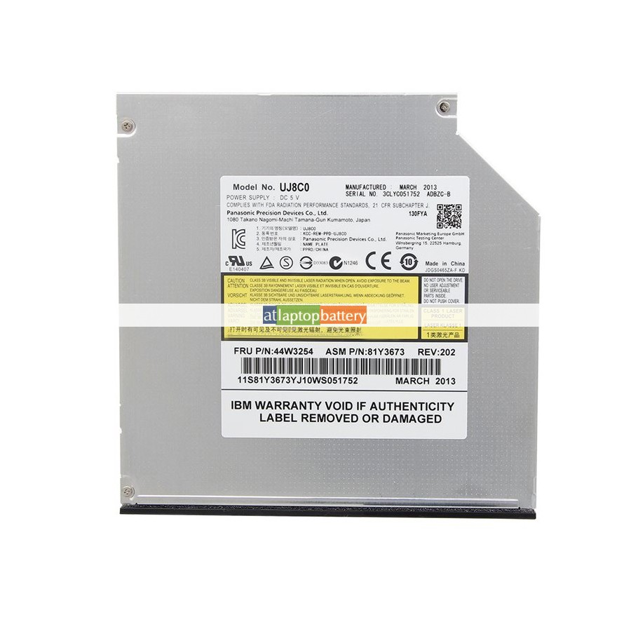 Panasonic DVD Drive | UJ8C0 CD DVD Burner